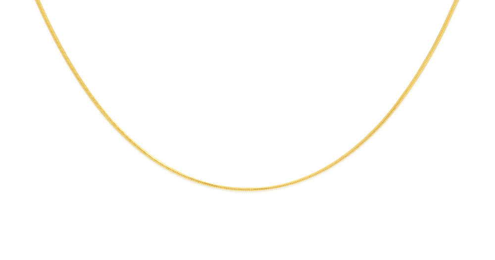 9ct Gold 50cm Snake Chain | Angus & Coote