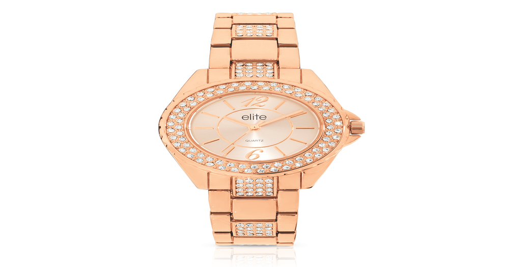 Elite Ladies Aurora Watch in Rose | Angus & Coote