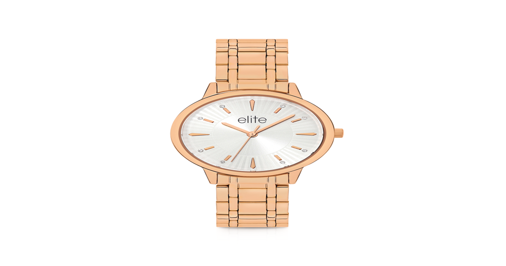 Elite Ladies Elle Watch in Rose | Angus & Coote