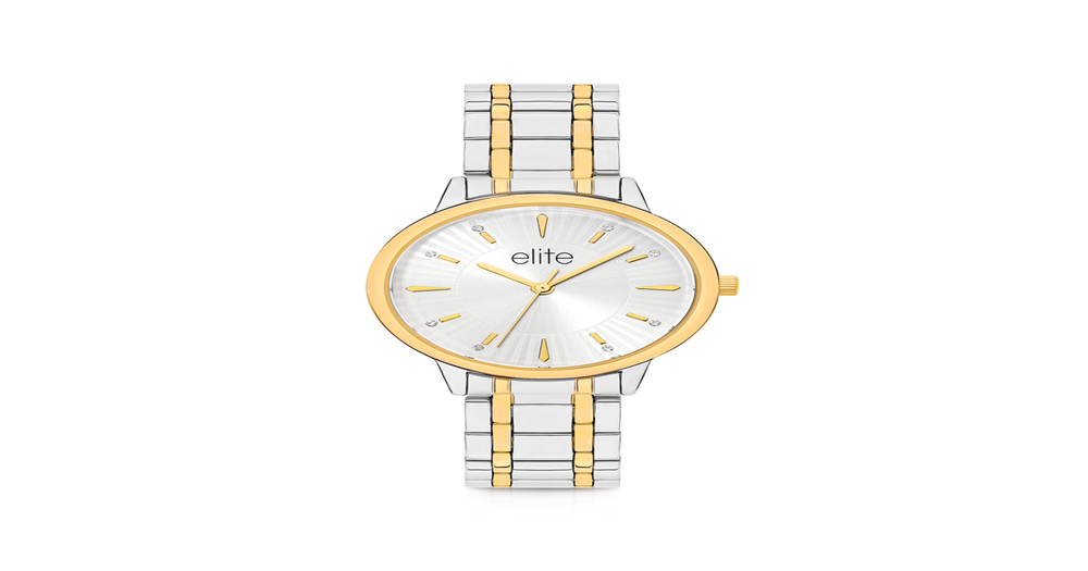 Elite Ladies Elle Watch in Silver | Angus & Coote