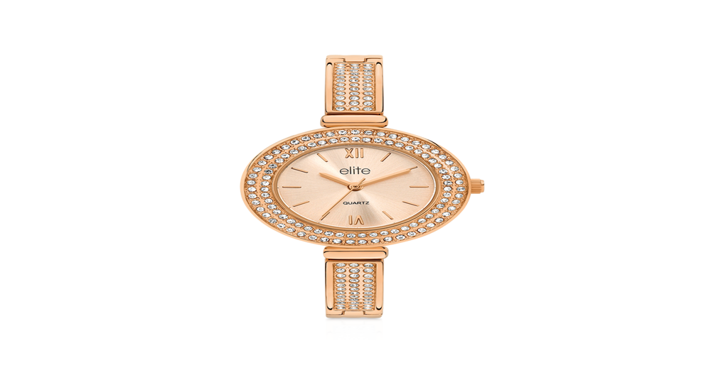 Elite Ladies Fairlie Watch in Rose | Angus & Coote