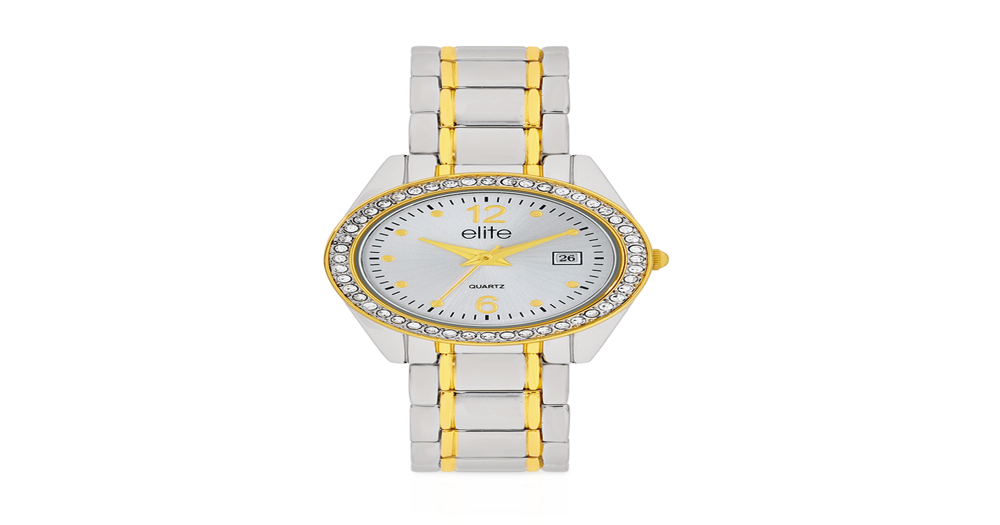 Elite Ladies Royal Watch in Silver | Angus & Coote