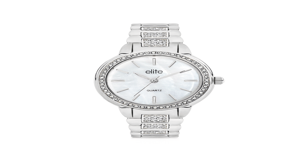 Elite Ladies Watch in Silver | Angus & Coote