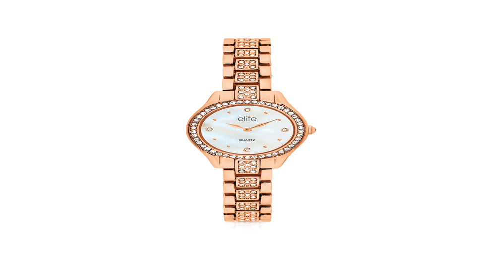 Elite Ladies Watch in Rose | Angus & Coote