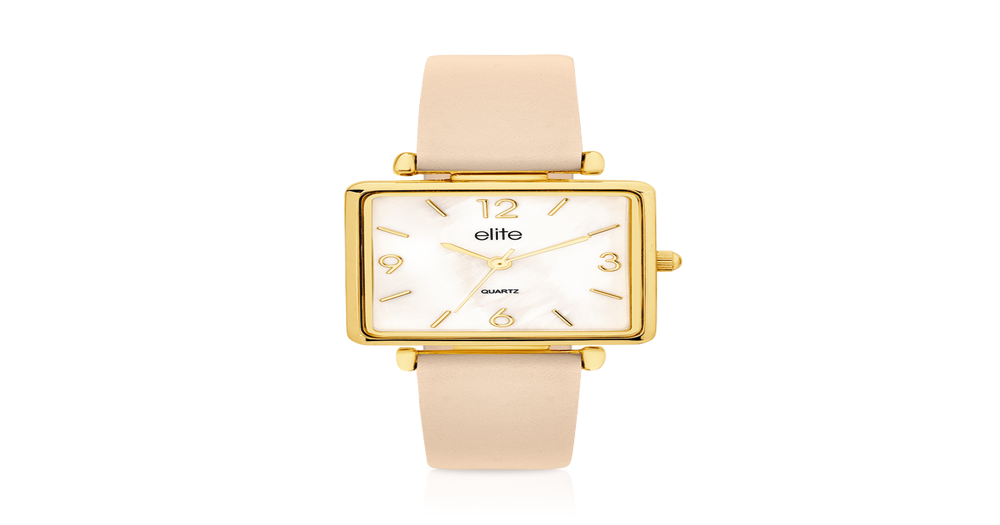Elite Ladies Watch in Gold | Angus & Coote