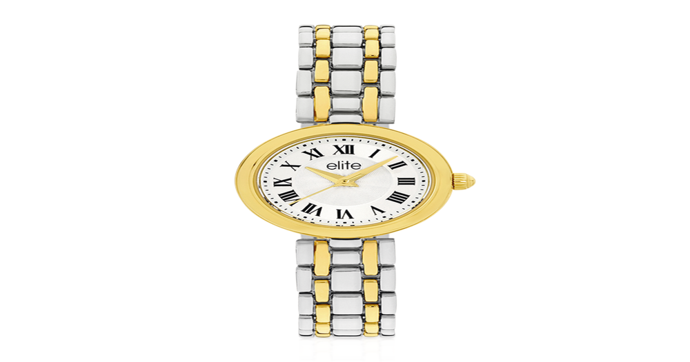 Elite Ladies Watch in Gold | Angus & Coote