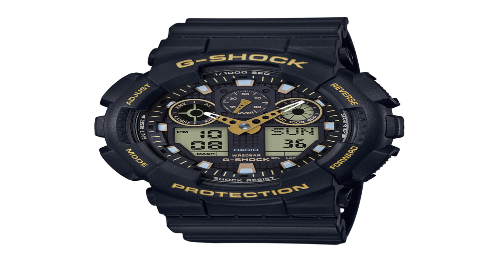 G-shock Ga100gbx-1a9 in Black | Angus & Coote