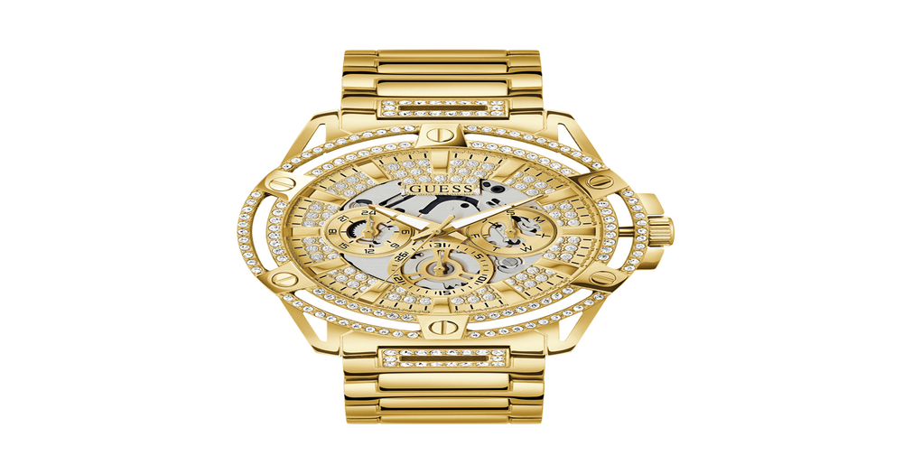 Guess King Men's Watch in Gold | Angus & Coote