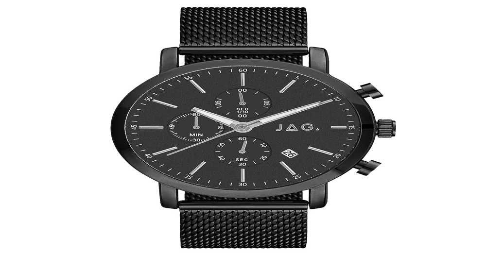 Jag Cabaita Men's Watch in Black | Angus & Coote