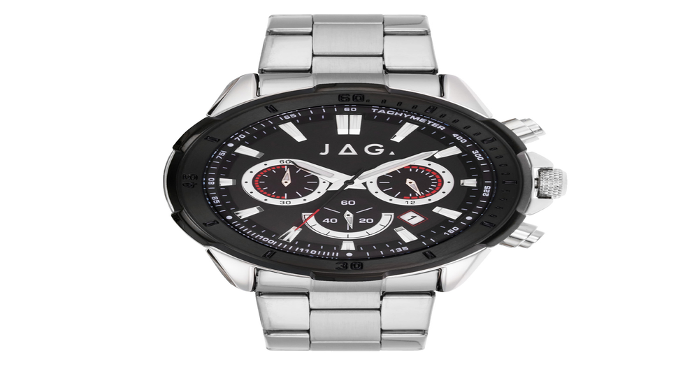Jag Winton Men's Watch in Silver | Angus & Coote