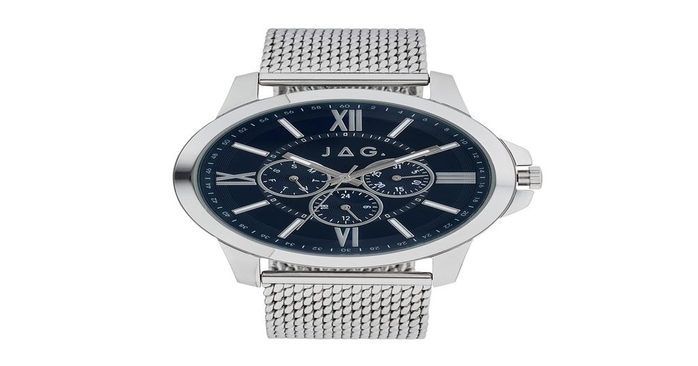 Jag Xavier Men's Watch in Silver | Angus & Coote