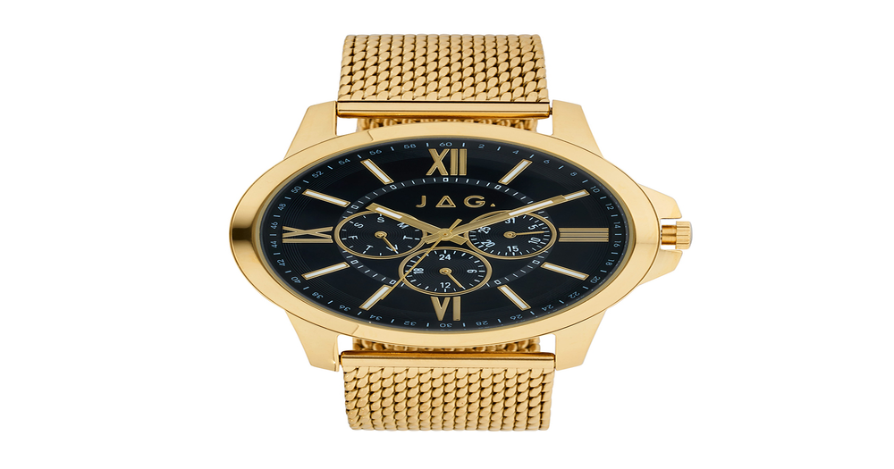 Jag Xavier Men's Watch in Gold | Angus & Coote