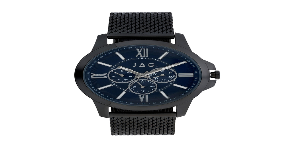 Jag Xavier Men's Watch in Black | Angus & Coote