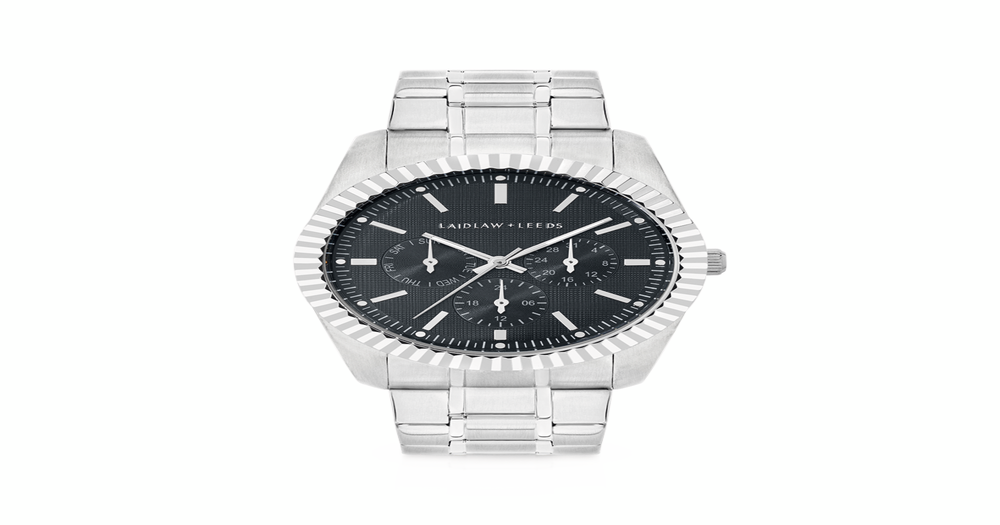 Laidlaw + Leeds Adam Men's Watch in Silver | Angus & Coote