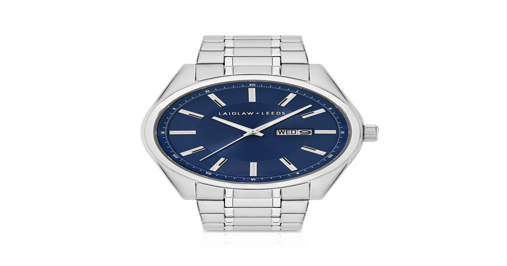 Laidlaw + Leeds Dean Men's Watch in Silver | Angus & Coote