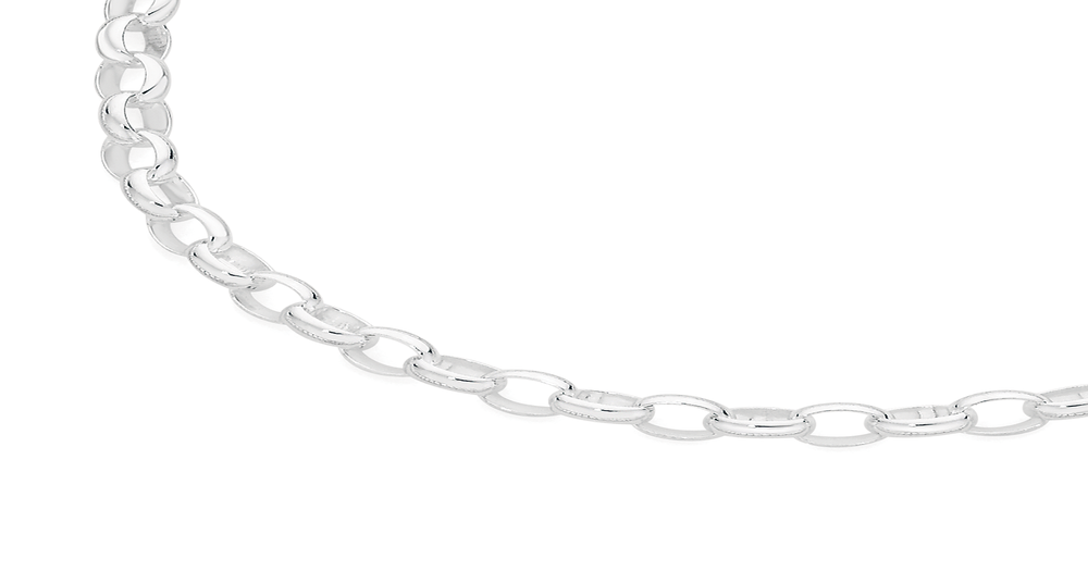 Sterling Silver 50cm Oval Belcher Chain Prouds | atelier-yuwa.ciao.jp